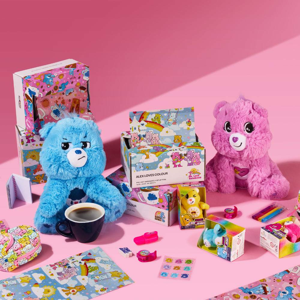 Care Bears Bearly Awake - Long Wide (Pre-Cut-Pop-Up Hair Foil) 300 She ...